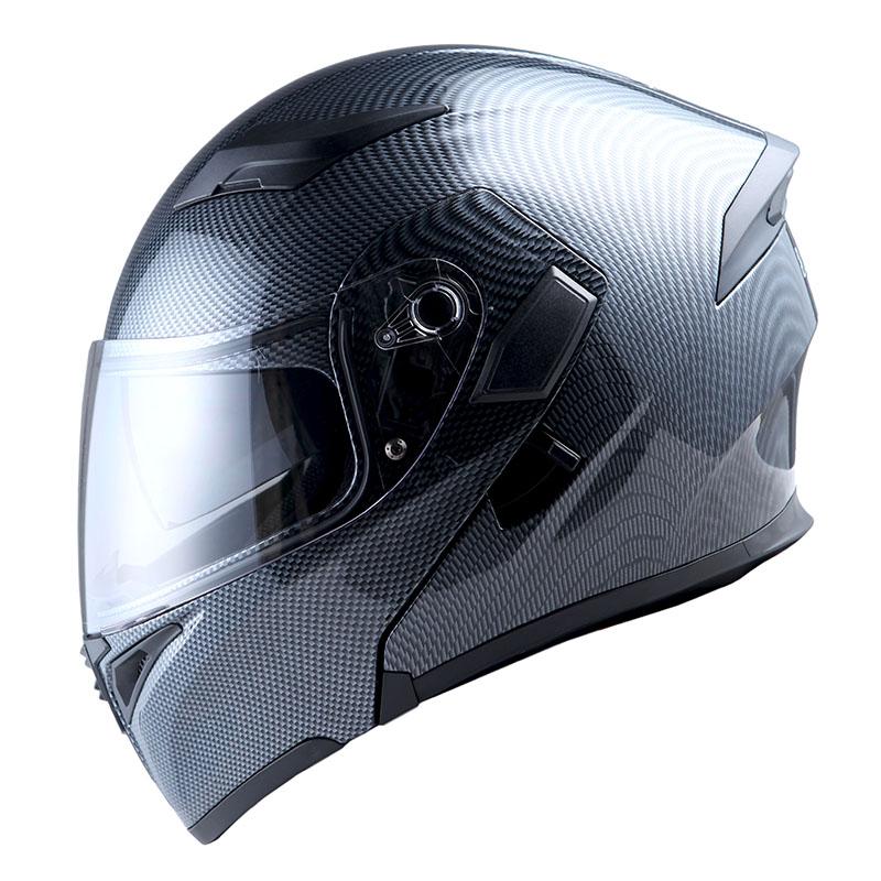 1Storm Motorcycle Modular Full Face Helmet Flip up Dual Visor Sun Shie ...