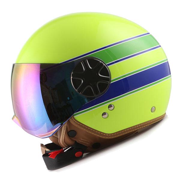 1Storm Motocycle Scooter Bike Open Face/Half Face Helmet Classic: HG25 ...